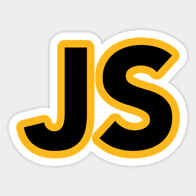 Javascript Js Logo Javascript Sticker Teepublic